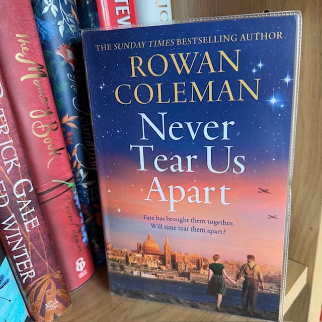 Never Tear Us Apart - Rowan Coleman | Book Review | #NeverTearUsApart ...